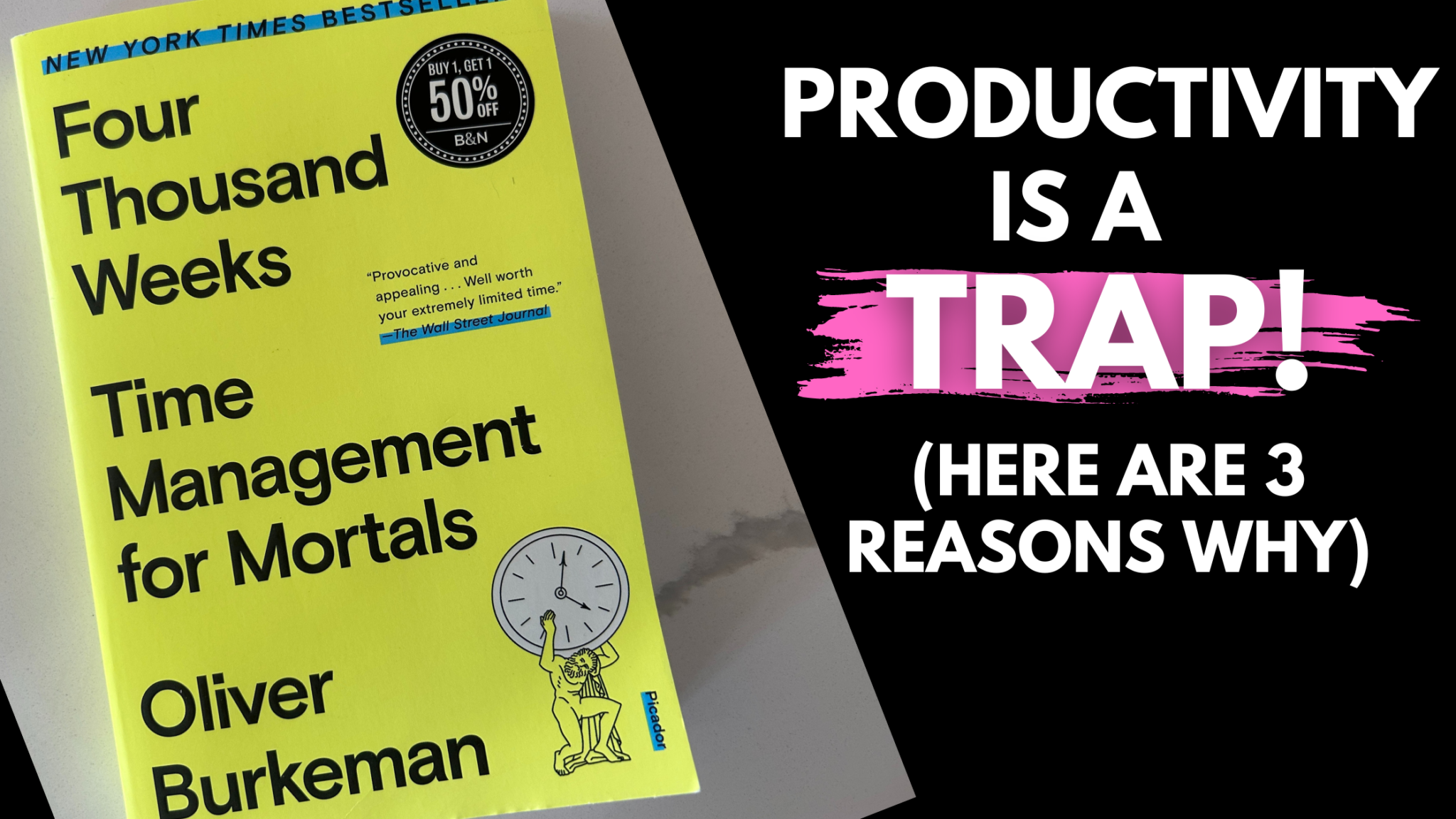 Productivity is a Trap — Here are 3 Reasons Why | ChristinaPiccoli.com